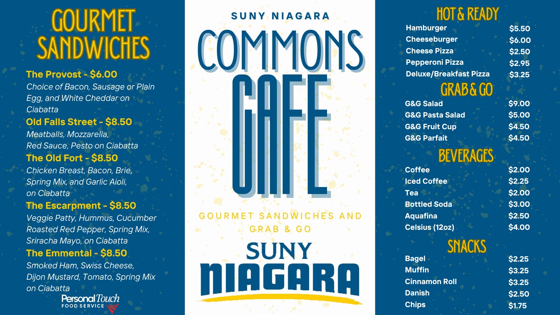 Dining Services at SUNY Niagara | Meal Plans, Catering, & More
